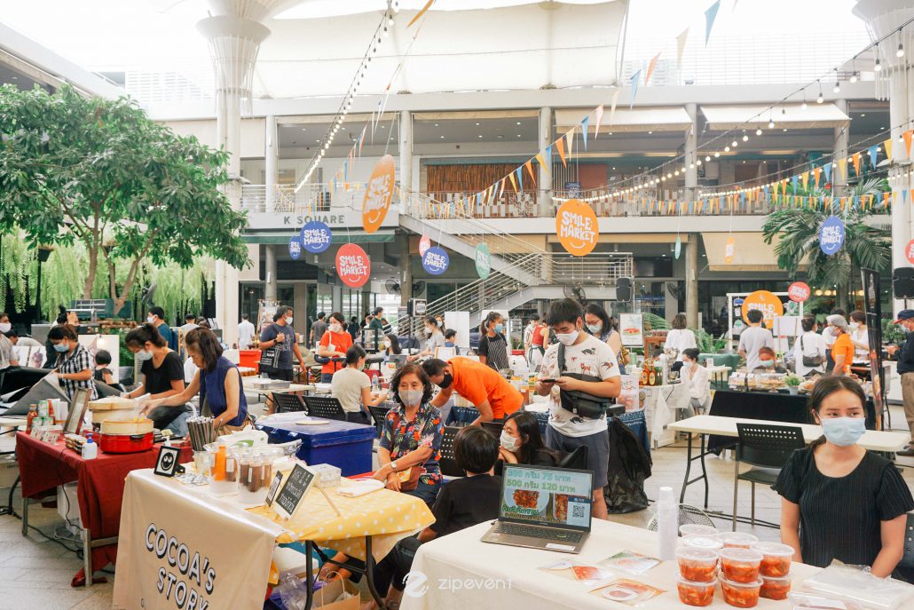 K VILLAGE SMILE MARKET ปันรอยยิ้ม ชวนคนใจดีมาช่วยกันช้อป