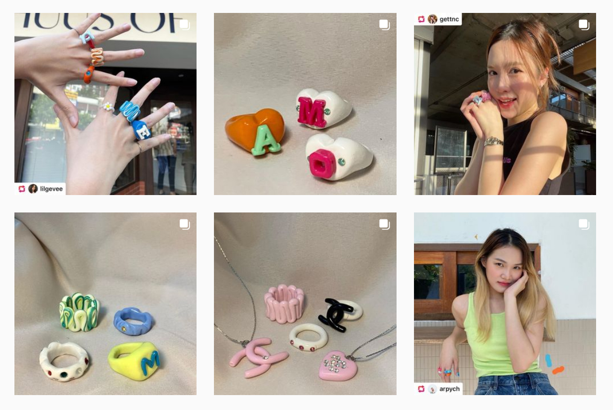 ปักพิกัด 5 ร้านไอจี แหวนดินปั้น Accessories ยอดฮิต! ที่เพิ่มความคิ้วท์ ...