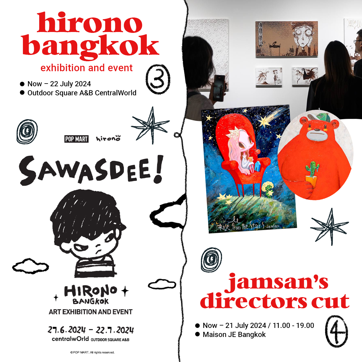 รวม 12 อีเว้นท์ศิลปะ กรกฎาคม 2567 : What’s on in July?