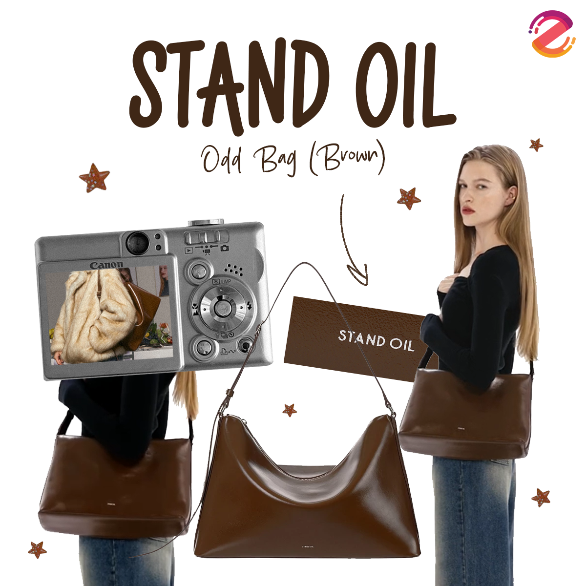 6 กระเป๋าโทน Mocha Mousse สีประจำปี 2025 เติมความชิคให้ทุกลุค!