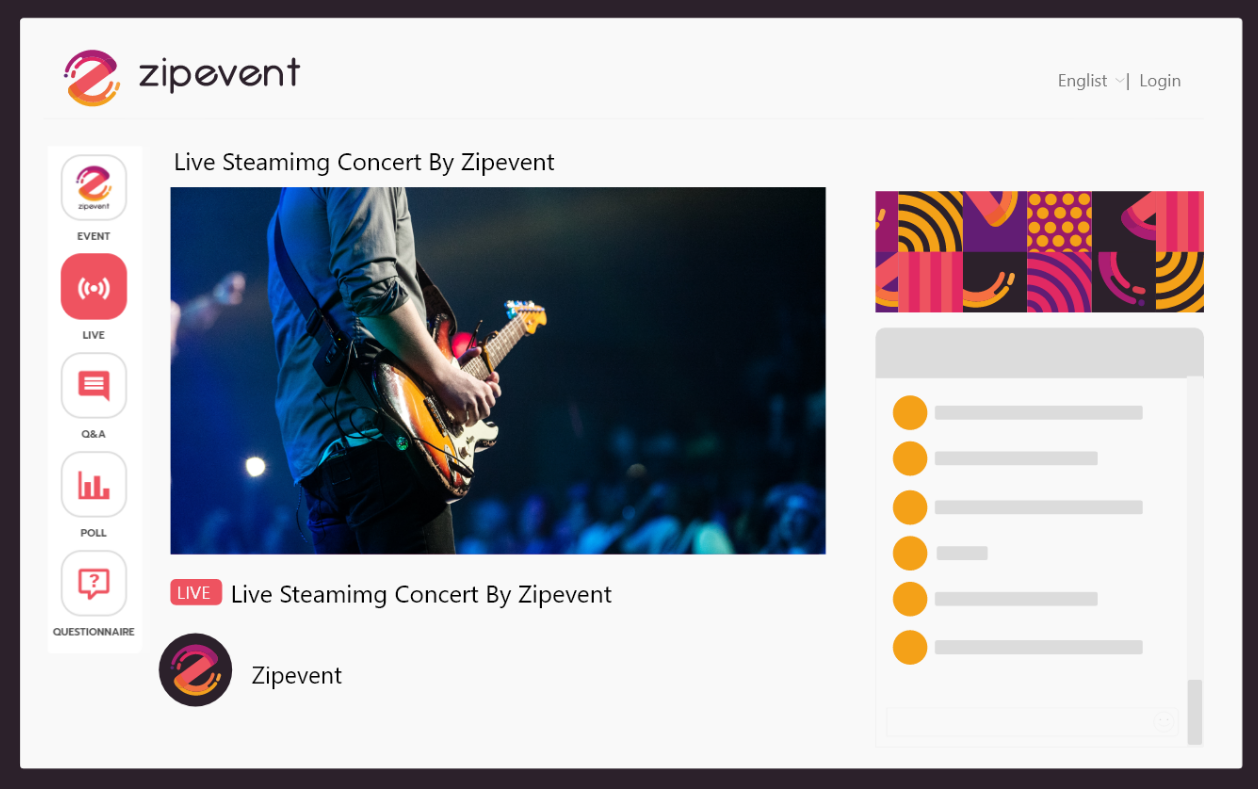 บริการ Online Event & Virtual Event จาก Zipevent ที่ผู้จัดต้องเลือก
