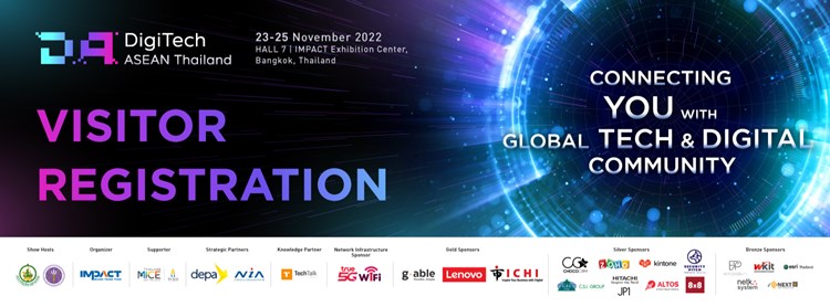 DIGITECH ASEAN THAILAND 2022 | Zipevent - Inspiration Everywhere