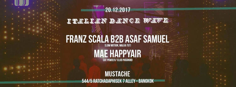 Italian Dance Wave - Ladies Night At Mustache | Zipevent - Inspiration ...