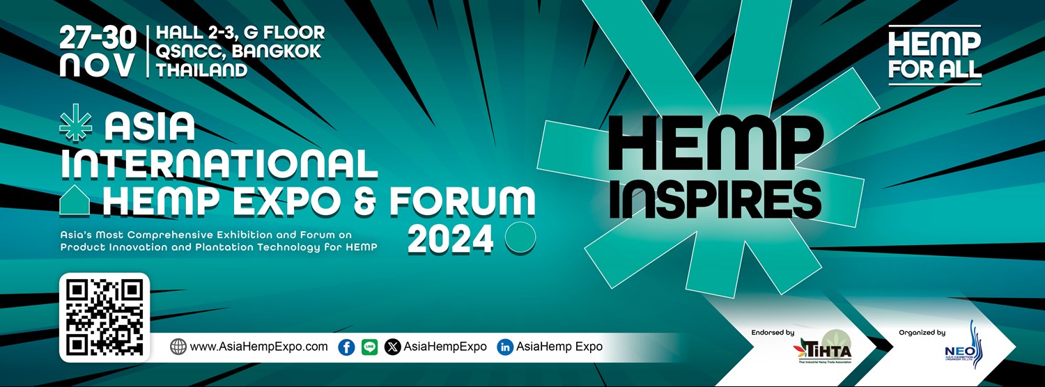 Asia International Hemp Expo & Forum 2024 | Zipevent - Inspiration Everywhere