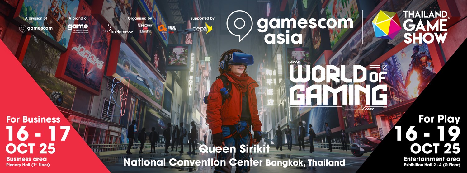 gamescom asia x Thailand Game Show | Zipevent - Inspiration Everywhere