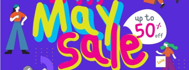 HAPPY MAY SALE ลดสูงสุด 50% | Zipevent - Inspiration Everywhere