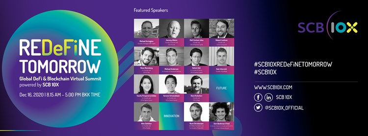 REDeFiNE TOMORROW - Global DeFi & Blockchain Virtual Summit powered by ...