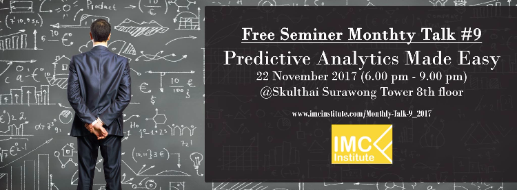 Free Seminar Predictive Analytics Made Easy | Zipevent - Inspiration ...