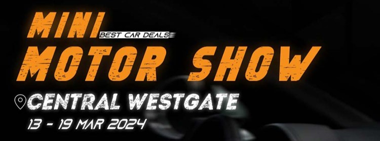Mini Motor Show 2024 @Central Westgate | Zipevent - Inspiration Everywhere