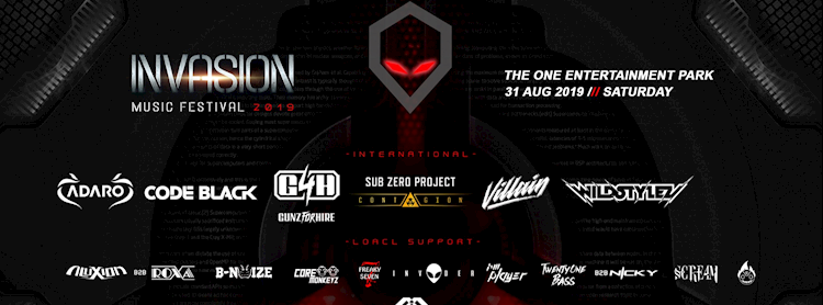 Invasion Festival 2019 | Zipevent - Inspiration Everywhere