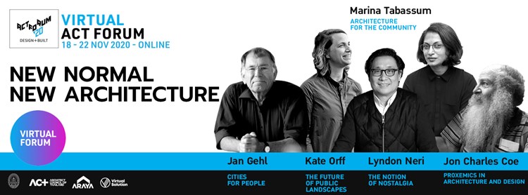 งานประชุมนานาชาติทางสถาปัตยกรรม และแสดงเทคโนโลยีผลิตภัณฑ์ก่อสร้าง (ACT FORUM ’20 Design + Built ...