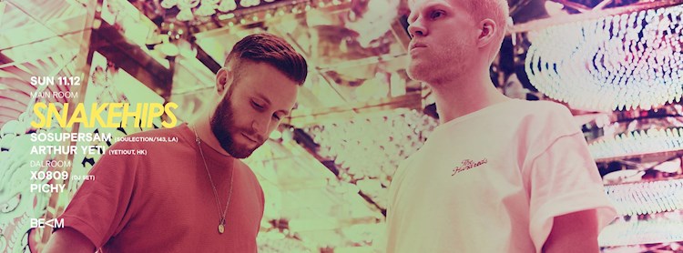 Snakehips | BEAM | Zipevent - Inspiration Everywhere