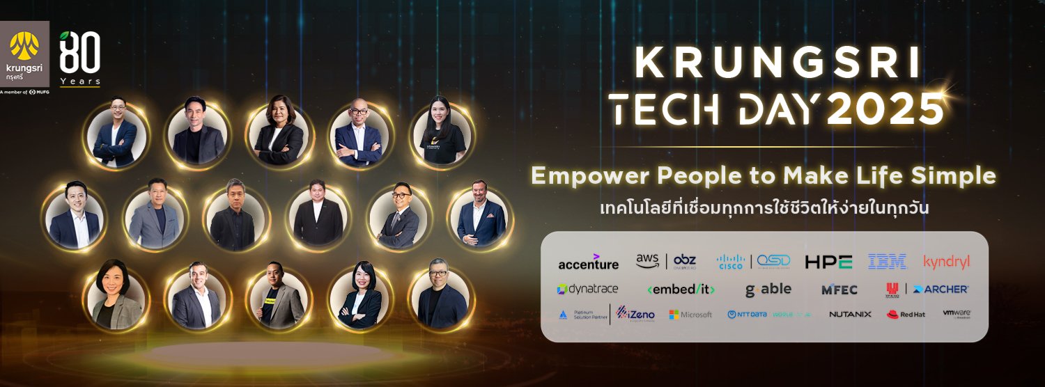 Krungsri Tech Day 2025 | Zipevent - Inspiration Everywhere