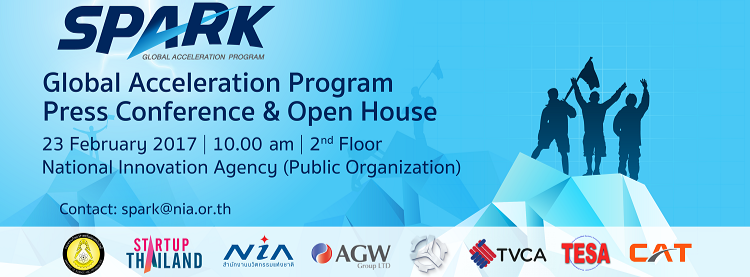 SPARK Global Acceleration Program: Press Conference & Open House ...
