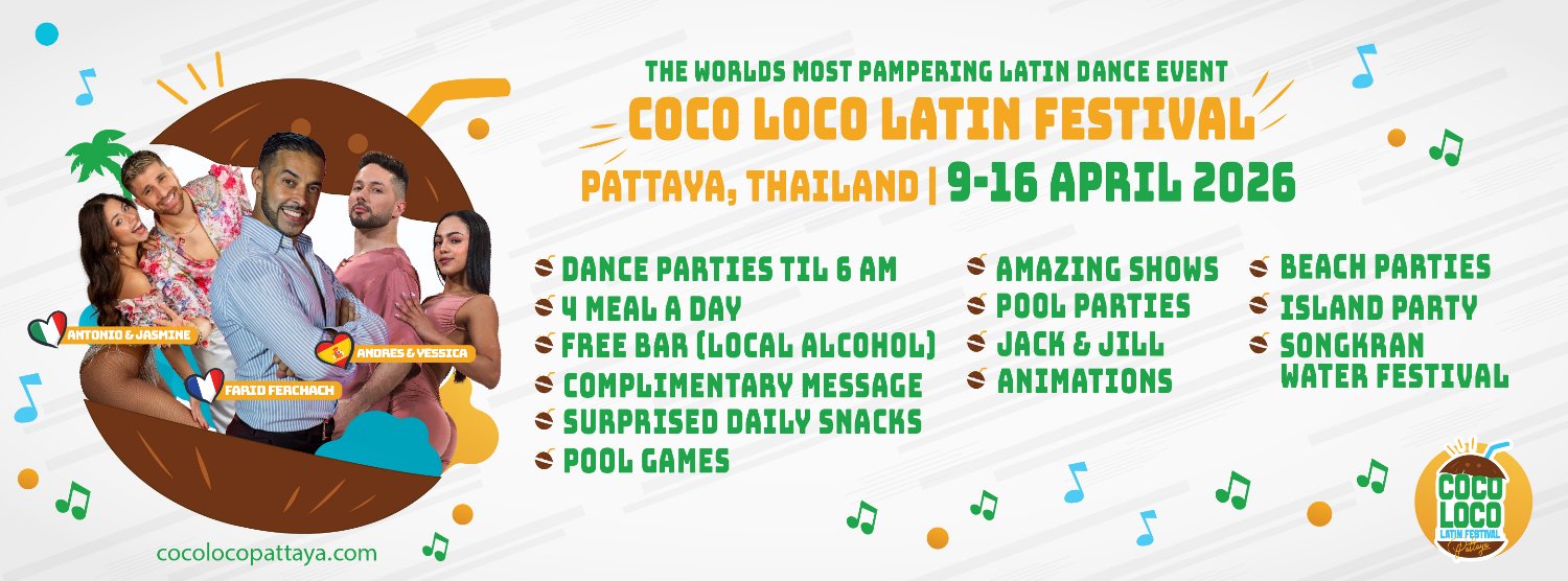 Coco Loco - Pattaya Latin Festival | Zipevent - Inspiration Everywhere