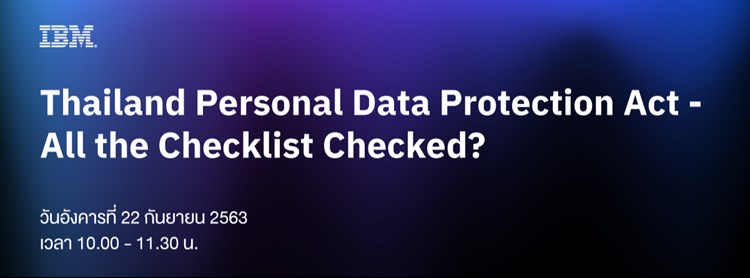 Thailand Personal Data Protection Act - All the Checklist Checked ...