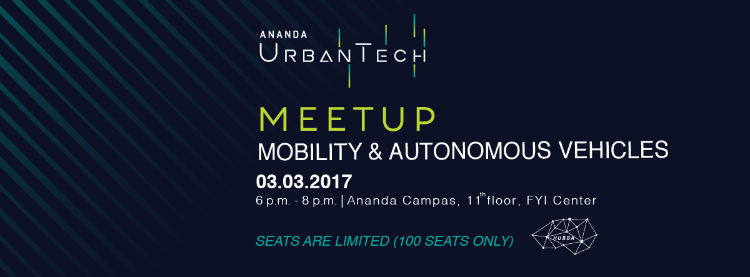 Ananda Urban Tech Meetup : Mobility and Autonomous Vehicles | Zipevent ...